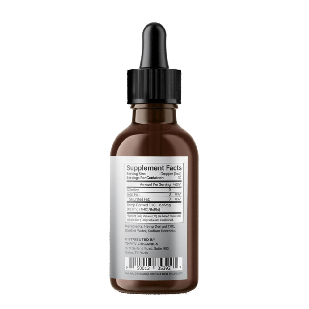 Delta-9 THC Drops for Calm & Balance | Thryv Organics